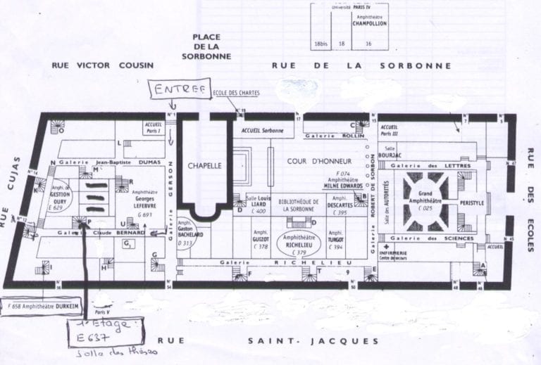 Plan de la Sorbonne - :Anthropik
